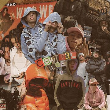 "Central Cee Collage" Poster for Sale by excusememood | Redbubble
