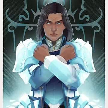 "Kaladin | The chariot | tarot cards" Sticker by Geryss | Redbubble