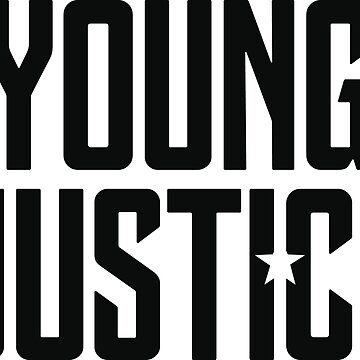 "YOUNG JUSTICE" Sticker for Sale by Citrino Creativo | Redbubble