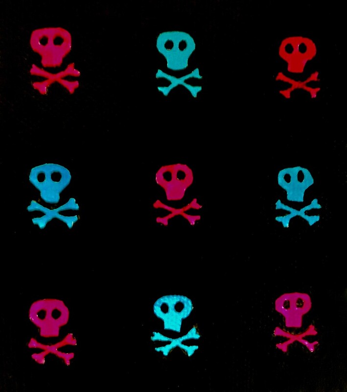 "COOL SKULL AND CROSS BONES" by MINDBENDERLY | Redbubble
