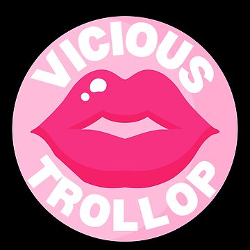 "Vicious trollop" Sticker for Sale by Harsh Katariya | Redbubble