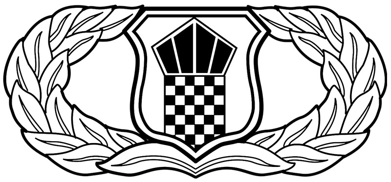 "USAF ATC 5-level Badge" by hiswolfgirl | Redbubble