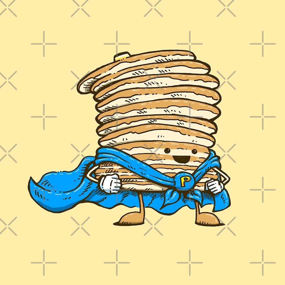 "Captain Pancake" by nickv47 | Redbubble