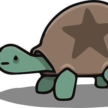 "Tired Turtle" Sticker for Sale by emmjoelle | Redbubble