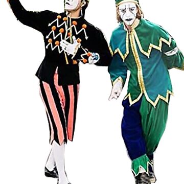 "twins jester the garden" Sticker for Sale by hanzoassn1 | Redbubble