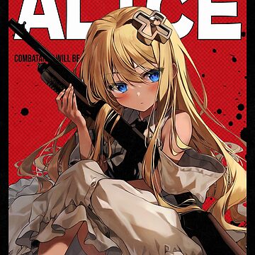 "Alice Kisaragi Combatants Will Be Dispatched! Red Comic Design ...