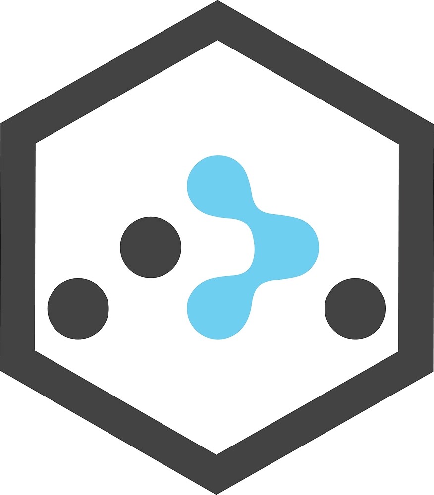 "React Router Hex Sticker" by blakethedead | Redbubble