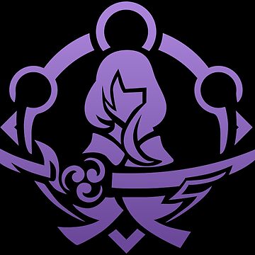 "Raiden Shogun logo - Genshin Impact" Cap for Sale by damomonkey ...