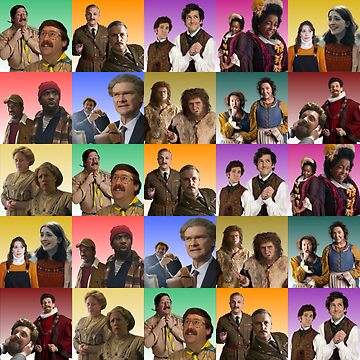 "BBC Ghosts Retro Portraits" Greeting Card for Sale by pendragon5 ...