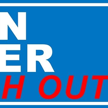 "J*hn M*yer WATCH OUT" Sticker for Sale by The-Mage | Redbubble