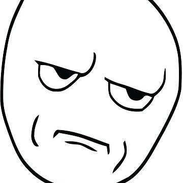 "Poker Face | Rage Comics" T-shirt by HopieHope | Redbubble