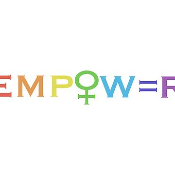 "Empower" Sticker for Sale by Jenna Markland | Redbubble