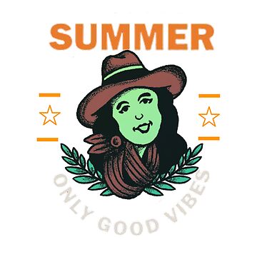 "SUMMER ONLY GOOD VIBES" Sticker for Sale by Krishna203 | Redbubble