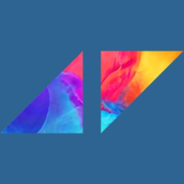 "avicii logo " Sticker for Sale by pankaart | Redbubble