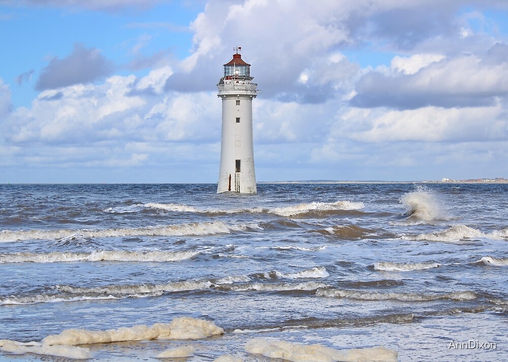 "New Brighton, Merseyside. - River Mersey" by AnnDixon | Redbubble