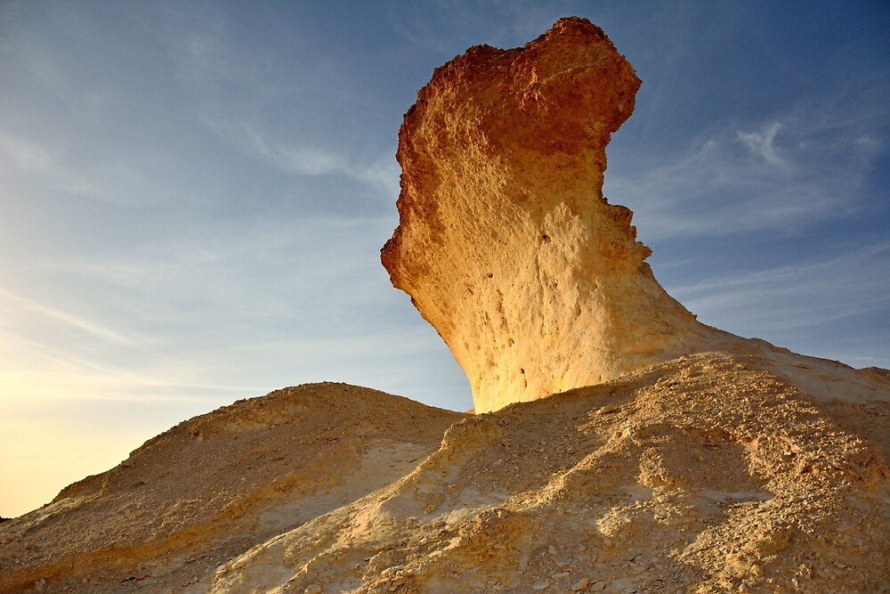 "Limestone formation in Bir Zekreet desert, Qatar" by AlizadaStudios ...