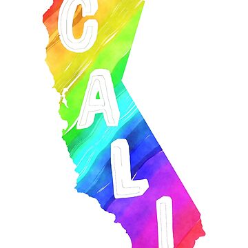 "CALI. California Pride. The REAL Sunshine State." Sticker for Sale by ...