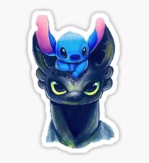 Toothless and Stitch: Stickers | Redbubble