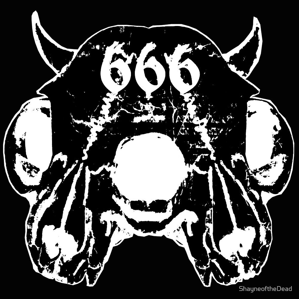 "Number of the Beast 666" by ShayneoftheDead | Redbubble
