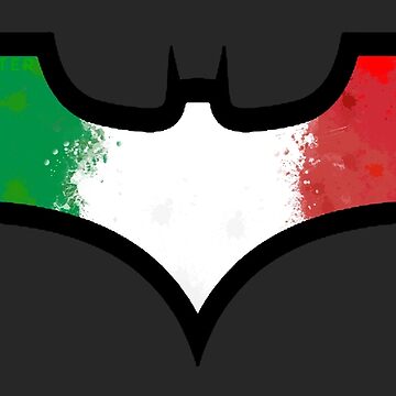 "Italian Bat" Sticker by BrutalHatter | Redbubble