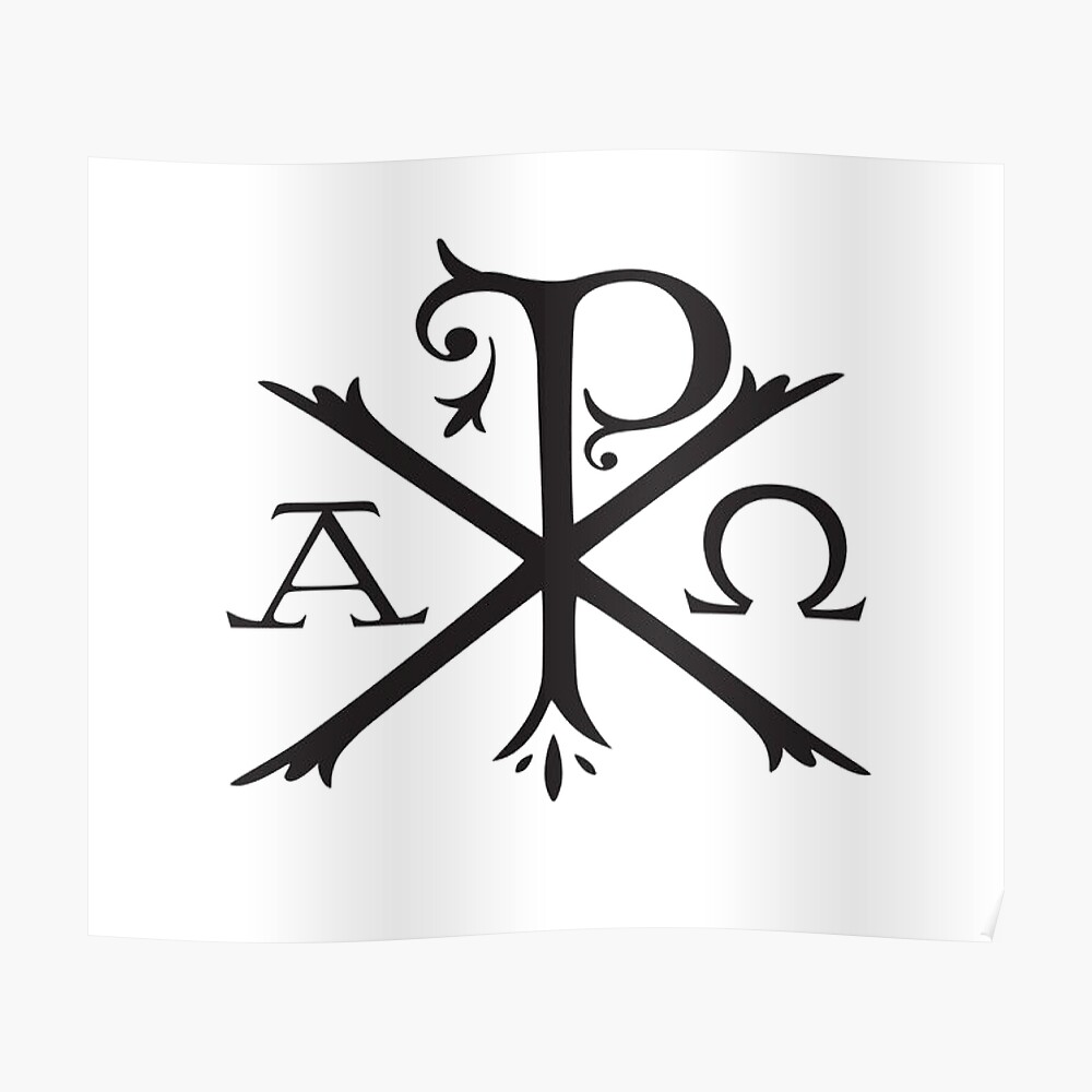 "Chi Rho" Poster by pooh-san | Redbubble