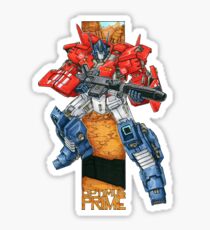 Optimus Prime: Stickers | Redbubble
