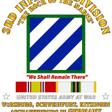 "Army - 3rd ID - Germany w Cold War SVC " Classic T-Shirt for Sale by ...