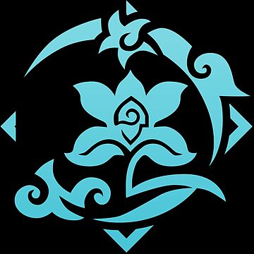 "Yelan logo - Genshin Impact" Sticker for Sale by Damien Pepper | Redbubble