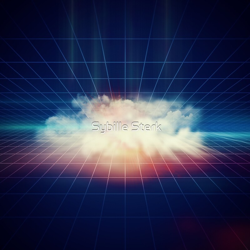 "Disco Cloud" by Sybille Sterk | Redbubble
