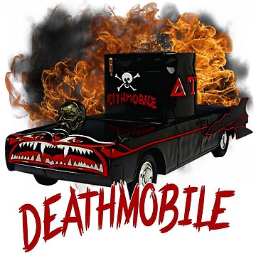 "Deathmobile " Sticker for Sale by Daddypants | Redbubble