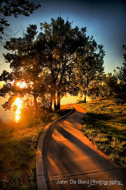 "A Morning Stroll At the Lake" by John De Bord Photography | Redbubble