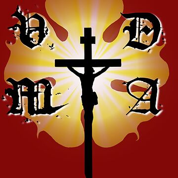 "VDMA - Lutheran Luther's Rose" Sticker for Sale by BlackGrain | Redbubble