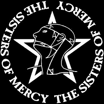 "Retro The Sisters Of Mercy Logo Music Tribute Design" Art Board Print ...