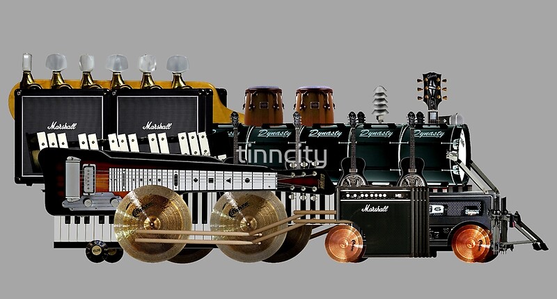 "instrument train 2" by tinncity | Redbubble