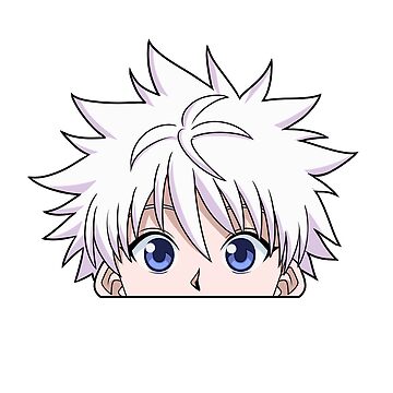 "Anime Peeker" Sticker for Sale by kamuicolors | Redbubble