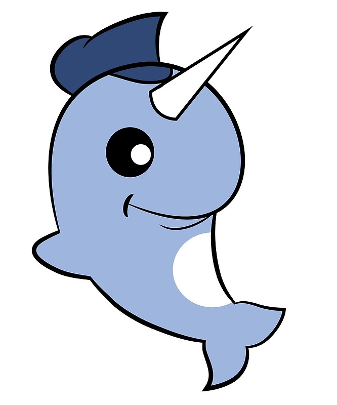 "Captain Narwhal" by CreativeStrike | Redbubble