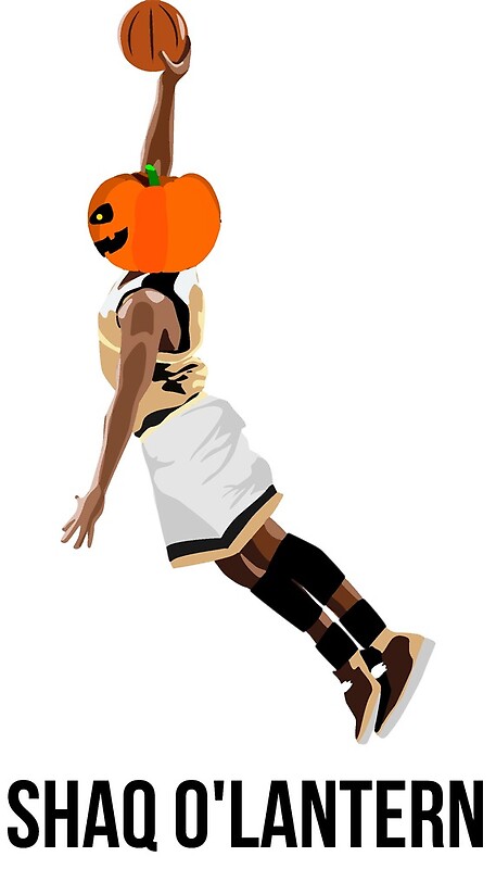 "Shaq O'Lantern" by HZone | Redbubble