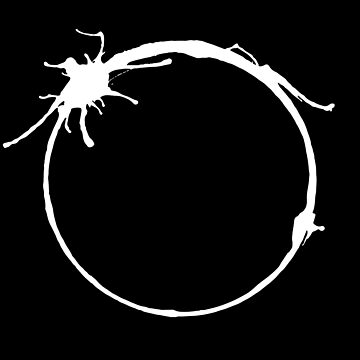 "Heptapod B (Translation: "HUMAN") Inverted" Art Board Print for Sale ...