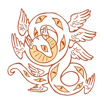 "Snake Angel" Sticker for Sale by Skystreak279 | Redbubble