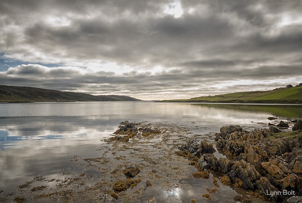 "Whiteness Voe Shetland" by Lynn Bolt | Redbubble