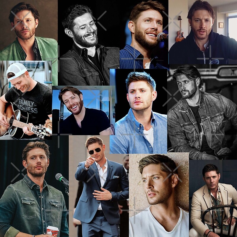 "Jensen Ackles collage" by Carocker | Redbubble