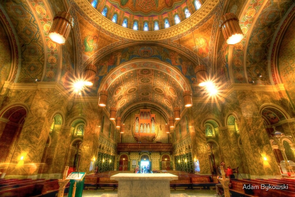 "St. Clement's Altar View" by Adam Bykowski | Redbubble