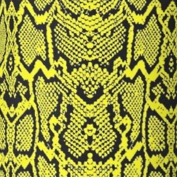 "Yellow snakeskin snake print snake scales pattern wildlife safari zoo ...