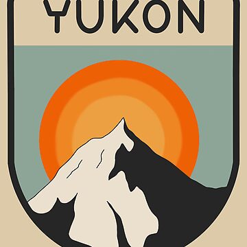 "yukon" Sticker for Sale by m-jick | Redbubble
