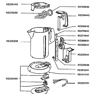 "Plastic electric kettle - exploded drawing." Poster for Sale by ...