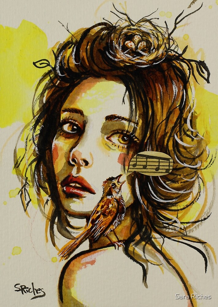 "Birdsong" by Sara Riches | Redbubble