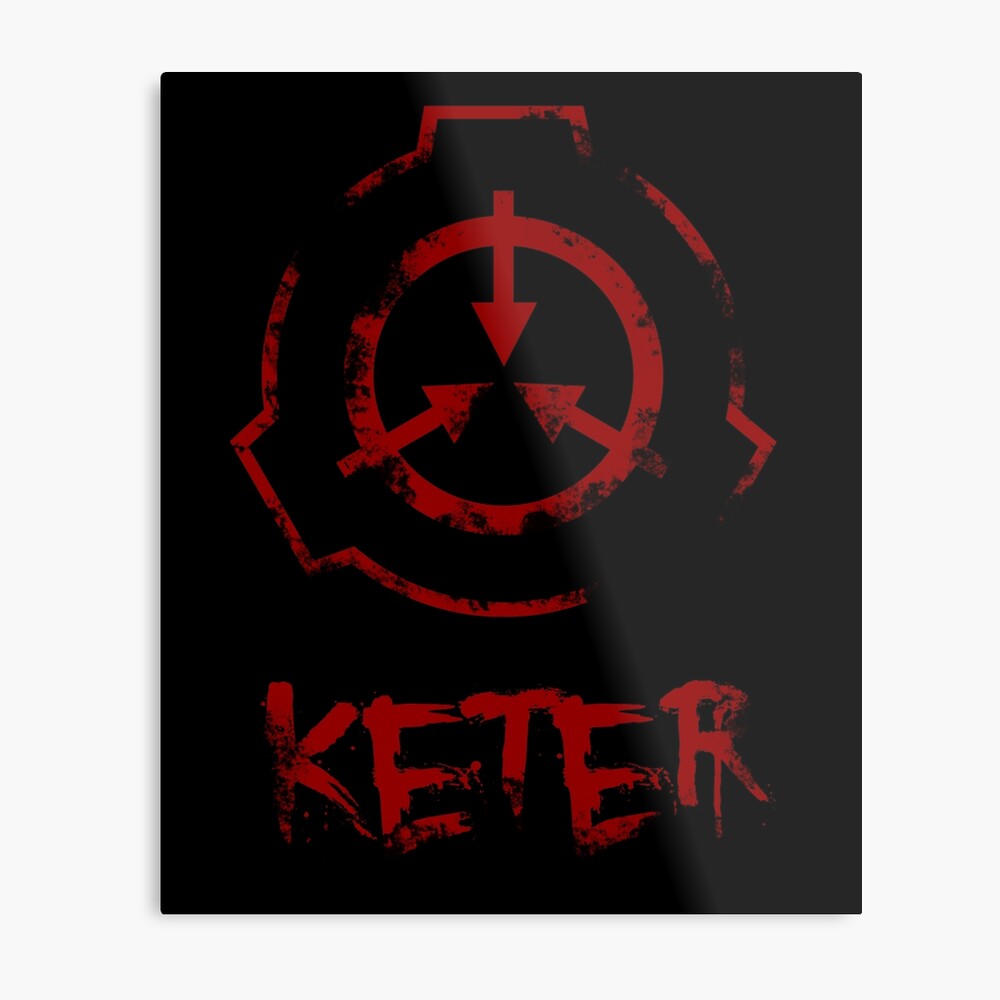 Lienzo metálico «Fundación SCP: Keter» de Rebellion-10 | Redbubble