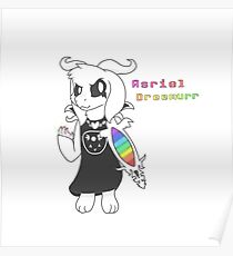 Asriel Dreemurr Posters | Redbubble