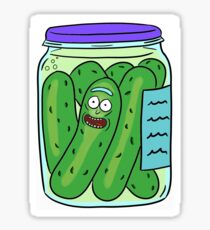 Pickle Rick: Stickers | Redbubble