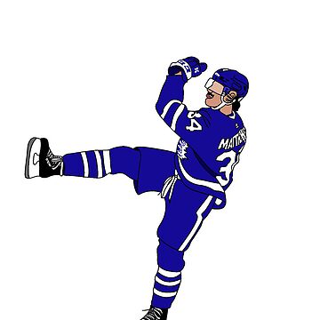"Auston Matthews Celly" Sticker for Sale by CJLSwindler | Redbubble